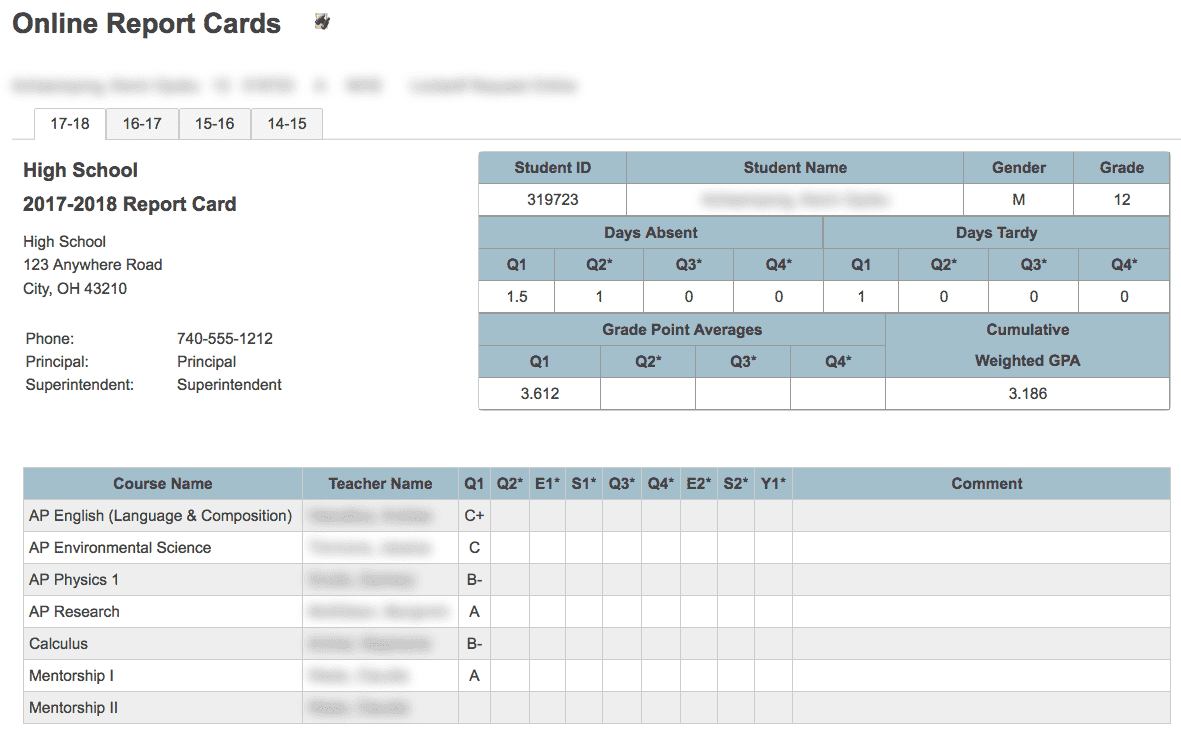 META PowerSchool Customizations Catalog